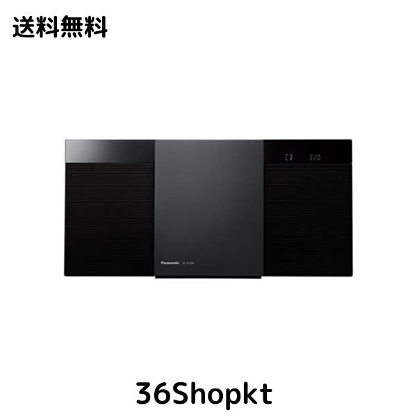パナソニック ミニコンポ FM/AM 2バンド Bluetooth対応 USBメモリー録音機能搭載 SC-HC320-K ブラック