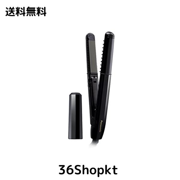 パナソニック コンパクトアイロン ショートヘア＆メンズ向け アレンジ・ストレート 2Wayタイプ 黒 EH-HV19-K