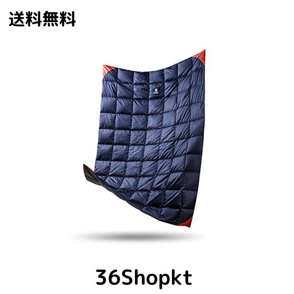 OneTigris ダウンブランケット 195cm？135cm マルチブランケット 防寒 キャンプ アウトドア ひざ掛け 掛け布団 車中泊 超軽量 テント用キ