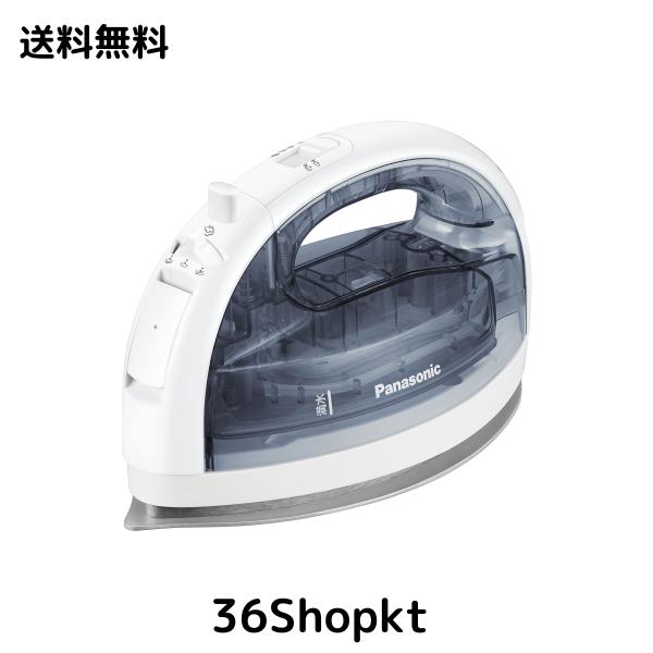 パナソニック コードレススチームWヘッドアイロン クリアグレー NI-WL406-H