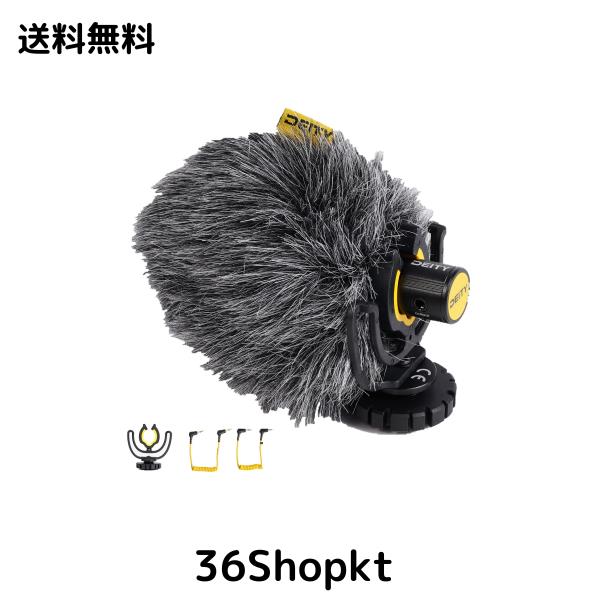 DEITY V-Mic D4 Mini マイクロフォン 外付けマイク 単一指向性 20mph 電池不要 一眼レフ/ビデオカメラ/スマートフォンに適用 YouTube vlo