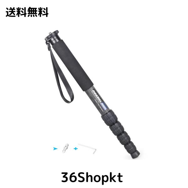 INNOREL 一脚 カメラ用 カーボン製 26lb/12kg耐荷重 5セクション伸縮可能 コンパクト 便利 軽量 旅行用（RM325C）