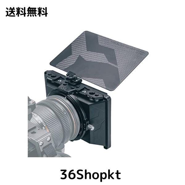 TILTA ミニマットボックス4x5.65”フィルターフレームミラーレスデジタル一眼レフカメラに適用、レ67mm / 72mm / 77mm/82mmンズアダプター