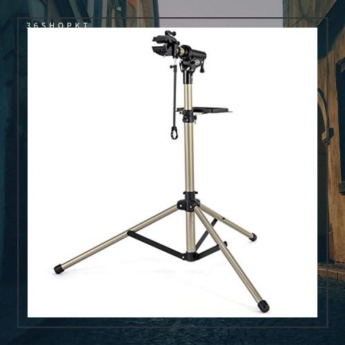 CXWXC 自転車 メンテナンススタンド 三脚 角度・高さ調整 耐荷重30kg ワークスタンド アルミ製 折りたたみ ロードバイク 洗車及び整備 作