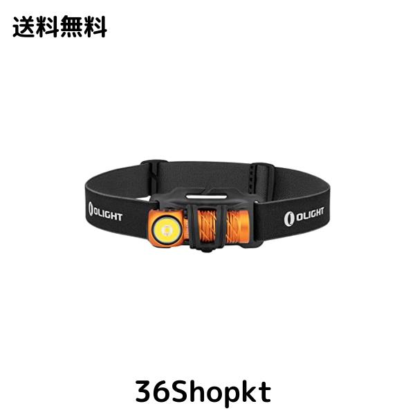 OLIGHT(オーライト) Perun 2 Mini ヘッドライト 充電式 フラッシュライト 懐中電灯兼用 高輝度led 1100ルーメン 角度調整可能 IPX8防水