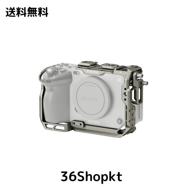 TILTA FX3 FX30ケージ ソニーFX3 FX30対応 フルカメラケージ HDMIケーブルクランプアタッチメント付 チタニウムグレー TA-T16-FCC-TG