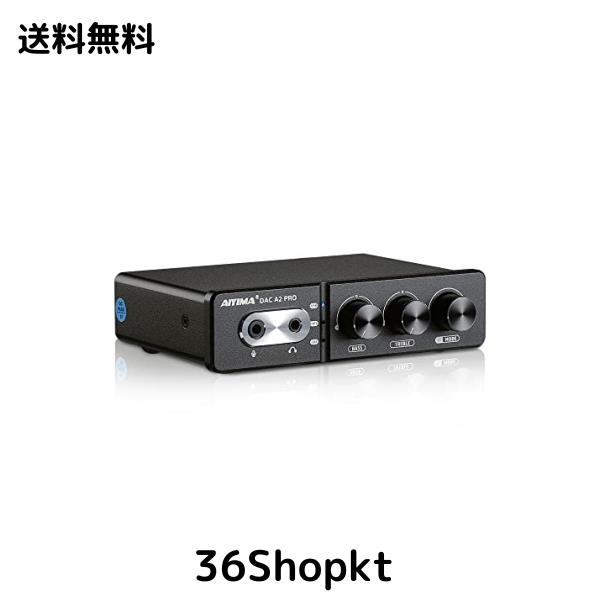AIYIMA DAC-A2PRO ESS9018K2M+JRC5532D+CM6542 HUB ゲームデコーダー DAC ヘッドフォンアンプ マイク対応 ミニHiFi ステレオ デジタル US