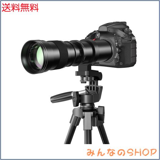Lightdow EF/EF-S レンズfor Canon 望遠ズームレンズ 420-800mm f/8.3-16 forキヤノンEOS Kiss X10i X10 X9i X9 X8i X7i X6i X5 X4 X3 X2