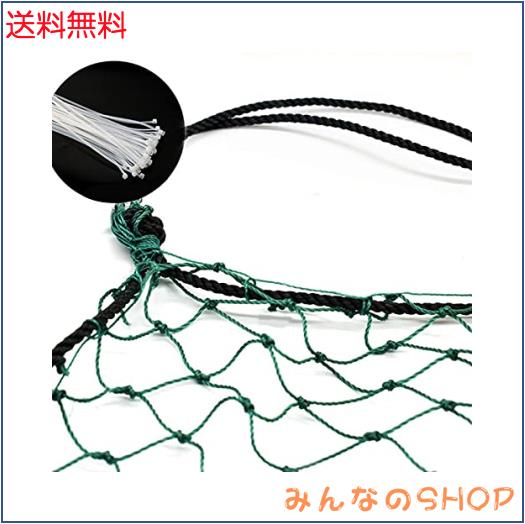 Voodans 硬式・軟式用野球ネット 3m*1m〜3m*10m 結束バンド付き (3m*7m)