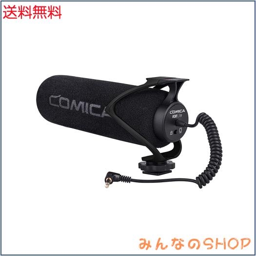 Comica CVM-V30 LITEビデオガン外付けマイク高性能SONY/Nikon/Canon/一眼レフカメラ/iPhone/Huawei ...