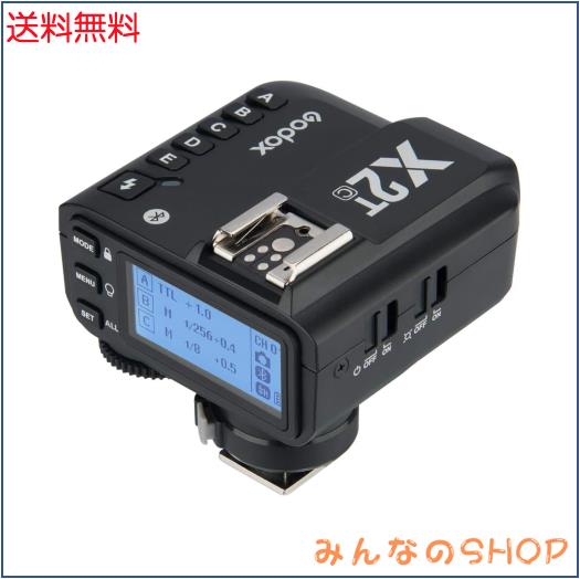 Godox X2T-C 送信機 2.4G TTLワイヤレスフラッシュトリガー 高速同期 1/8000s 互換性 Canon EOS カメラ用(X2T-C 送信機) [並行輸入品]