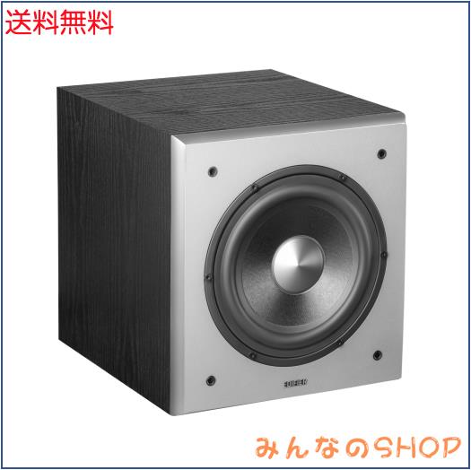 Edifier T5 70W 8インチ サブウーファー、2.0ch スピーカー用、38Hz-200Hz、3.5mm AUX、RCA接続、Edifier スピーカー M60、MR3、MR4、G20