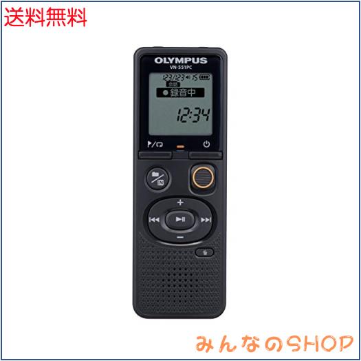 OM SYSTEM/オリンパス オリンパス usb_micro_b Voice Trek VN-551PC BLK 会議録音/議事録/証拠録音/授業録音/語学学習/カラオケ/メモ録/