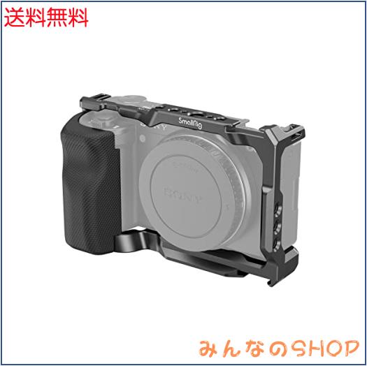 SmallRig ZV-E10用グリップ付きケージ/内蔵クイックリリースプレート付き/グリップ体験を向上 3538B