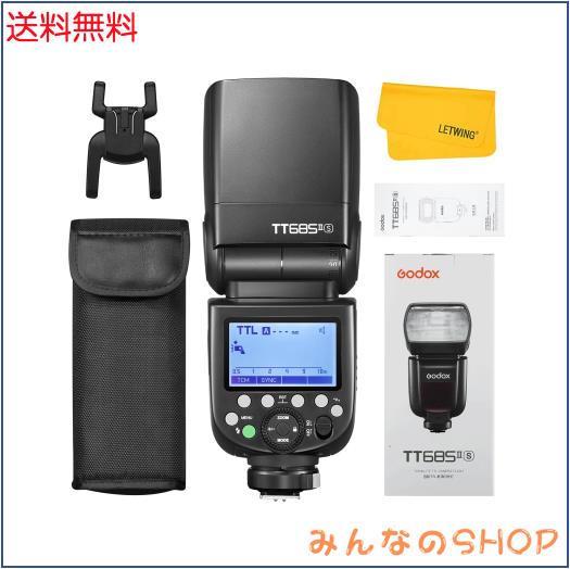 GODOX TT685II-S TT685II S カメラフラッシュ ストロボ TTL HSS 1/8000s 2.4G 無線伝送 スピードライトフラッシュソニー Sony カメラに対