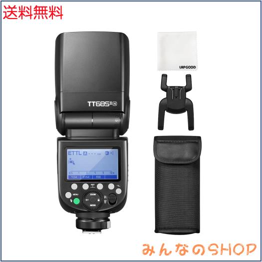 【Godox正規代理】GODOX TT685II-N TTLカメラフラッシュ 1/8000S高速同期 クリップオンストロボ HSS 230フルパワー 2.4GワイヤレスXシス
