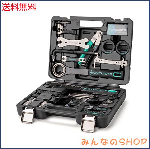 CYCLISTS 自転車 工具セット シマノ対応 26点 プロ ロードバイク、クロスバイク、ママチャリなど用 トルクレンチ パンク修理キット ツー