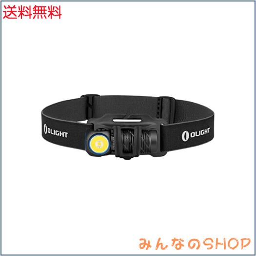 OLIGHT(オーライト) Perun 2 Mini ヘッドライト 充電式 フラッシュライト 懐中電灯兼用 高輝度led 1100ルーメン 角度調整可能 IPX8防水