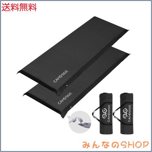CAMDOOR キャンプ マット エアーマット 厚手 10cm【30秒自動膨張・より広い】R値 6.8 インフレーターマット 車中泊マット コンパクト 自