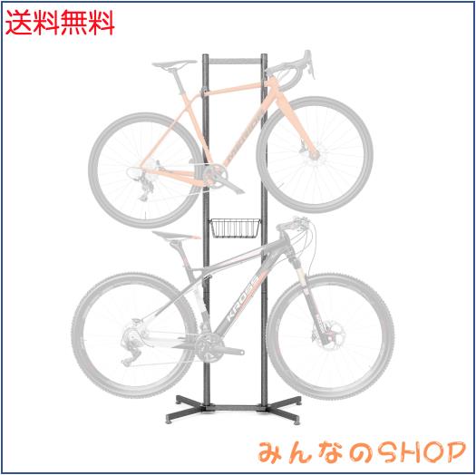 CXWXC 自転車 スタンド 室内 1台 / 2台 省スペース 横置き 倒れない ディスプレイスタンド (TY-GJ001-A4)