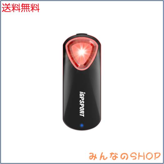 iGPSPORT SR30 自転車 テールライト 自動点灯 IPX7 軽量自転車後方レーダー リアビューレーダー テールライト 後方車両検知 ブレーキング