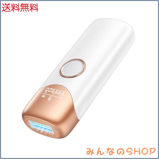 YUNDOO 脱毛器【サロン級冷感脱毛器】 IPL光脱毛器 メンズ 髭 レディース VIO対応 9段階調節 19.8J高出力 99万回照射 自動/手動照射モー