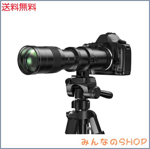 Lightdow 望遠 ズーム レンズ 420-800mm F/8.3-16 対応キヤノンEF/EF-S レンズ for Canon EOS Kiss X10i X10/250D X9i X9 X8i X7i X6i X5