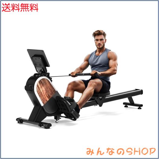 【10月最新発表】 DMASUN ローイングマシン ボート漕ぎマシン 全身運動トレーニングマシン アプリと連動可能 デジタルダイヤル トレーニ