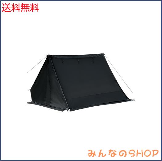 OneTigris SOLO Dark Shadow テント前幕 T/C 大型 焚き火陣幕 SOLO STEAD黒TCテントに対応 スペース拡大 遮光 難燃 スノースカート付