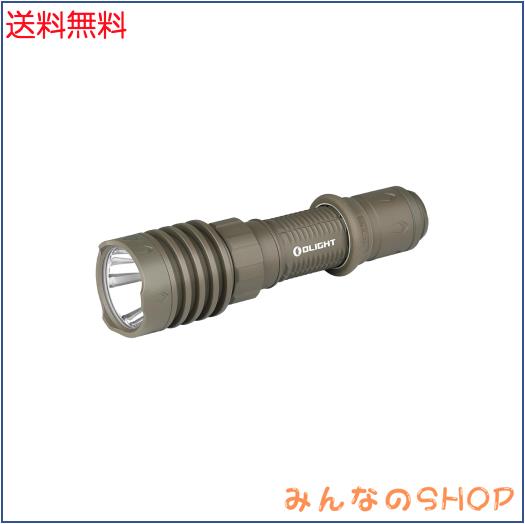OLIGHT(オーライト) WARRIOR X 4 懐中電灯 ledライト フラッシュライト タクティカルライト デュアル充電 2600ルーメン 高輝度 IPX8防水