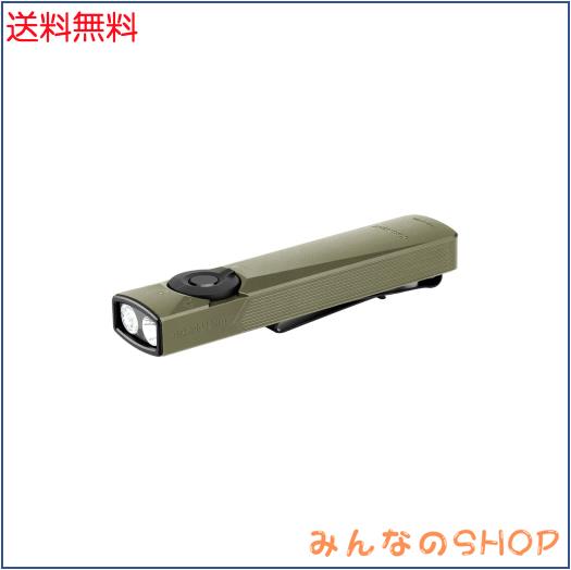 OLIGHT(オーライト) Arkfeld Ultra EDCライト 1400ルーメン OAL航空アルミ製 耐衝撃 IPX7防水 超薄型防災ライト 汚れ対策 蛍光剤検定 工