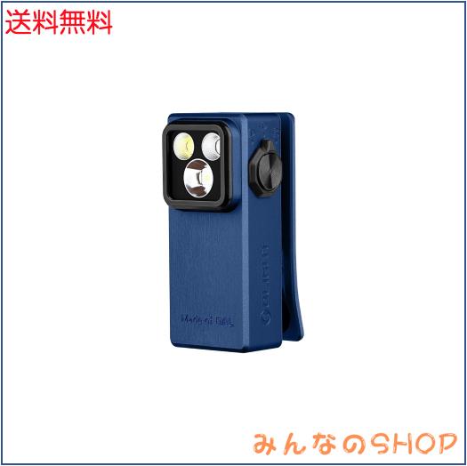 OLIGHT(オーライト) Oclip Ultra 懐中電灯 2025年新登場 クリップ 小型 LEDランニングライト 軽量 3つの光源 530ルーメン IPX6防水 Type-