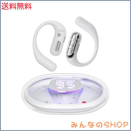 【iFデザイン賞殿堂入り!!】ACEFAST オープンイヤー イヤホン LED雰囲気呼吸ライト Bluetooth 5.4 完全ワイヤレス ランニング・スポーツ