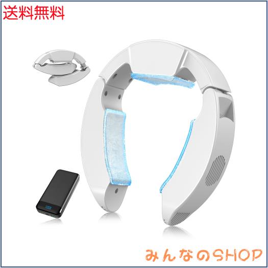 ネッククーラー 冷却プレート【2025新＆30000mAhバッテリー付き＆1秒冷却】折り畳み式 強弱2つモード 最大-17℃冷やす Type-c給電 ネック