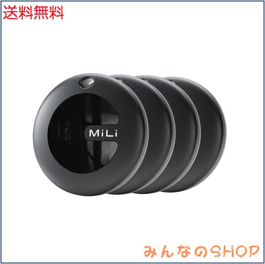 MiLi MiTag Duoスマートタグ エアタグ 紛失防止タグ、Android ＆ iOS互換、忘れ物防止タグ、キーファインダー、財布・荷物・ペット・子供