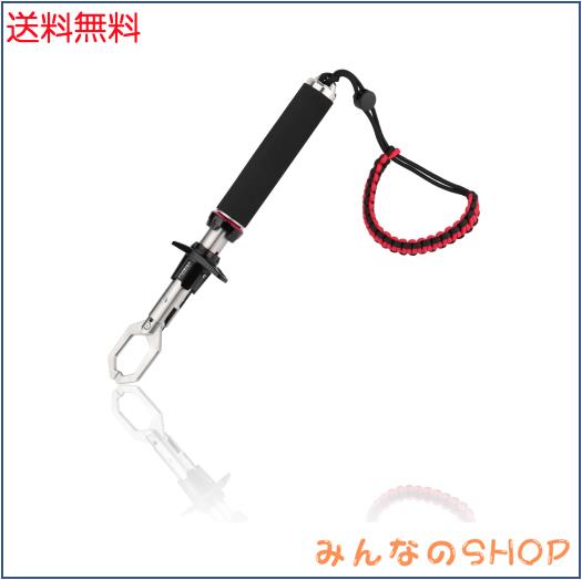 ゴメクサス QC30 アルミニウム合金6063製 フィッシュグリップ バックル構造設計 大型魚専用