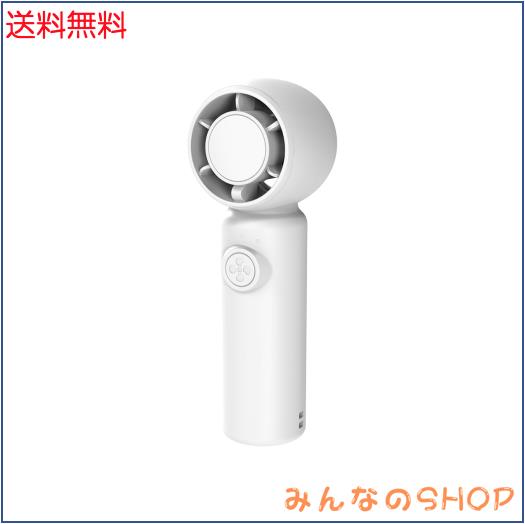 ハンディファン 手持ち扇風機 小型 3段階大風量【2025年新登場】Type-C充電式 超軽量 持ち運びに便利 手持ち 卓上 ハンディ扇風機 ハンデ