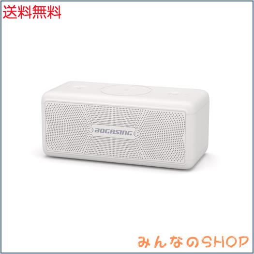 BOGASING M5 Bluetoothスピーカー ポータブル ワイヤレス スピーカー 360度サウンド 40W出力 大音量 重低音 DSP技術搭載 IPX7 防水 防塵