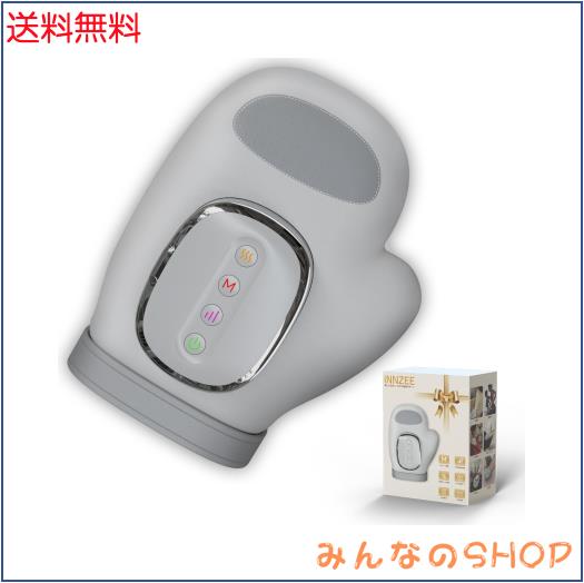 ハンドモミ ハンドケア リラクゼーション器 5段階加圧調整 エアバッグ 両手対応 指 手のひら 温熱 ツボ押し 手の休憩 保湿 コードレス 男