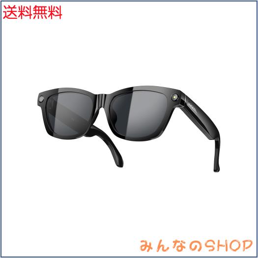 「2025最新」スマートグラス BV100 偏光サングラス スマートメガネ bluetooth 5.4 スピーカーとカメラ付き 800W画素 動画/写真撮影 Wifi