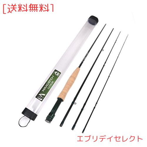 M MAXIMUMCATCH Maxcatch Extreme フライカーボンロッド フライロッド 4本 サイズ（3/4/5/6/7/8/9/10wt） (3番(8’4”3wt))