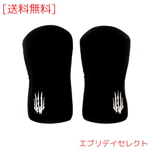 Bear KompleX 圧縮膝の袖、ワークアウトと実行するためのフィットネスとサポート。ペア・クロスフィットトレーニング、重量挙げ、レスリ