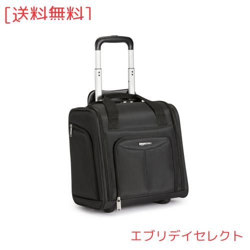 Amazonベーシック キャリーバッグ 座席下用 33×33×23cm ブラック