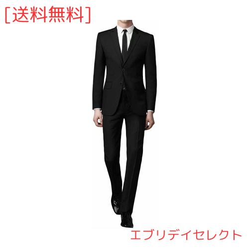 [WEEN CHARM] スーツメンズ 上下セット セットアップ ビジネススーツ スリム 着心地良い 礼服 結婚式 就職スーツ オールシーズン シンプ