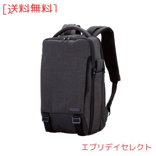 エレコム リュック ビジネスバッグ off toco(オフトコ) 15.6インチPC収納 A4対応 3WAY ハイグレード バックパック ブラック BM-OF02BK
