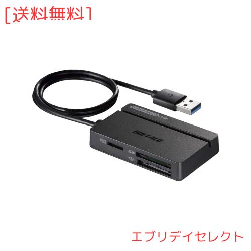 バッファロー BUFFALO USB3.0 マルチカードリーダー SDXC スタンダードモデル ブラック BSCR108U3BKの通販はau PAY マーケット - エブリデイセレクト ...