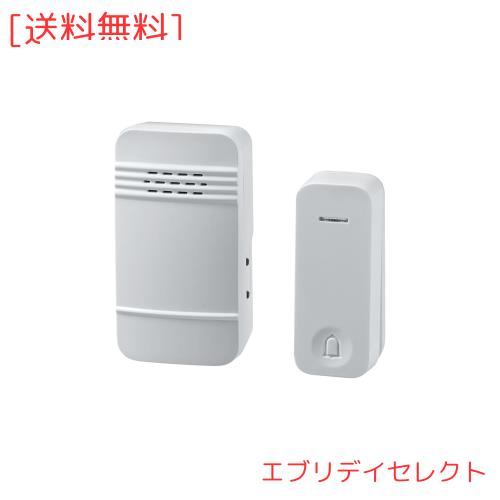 エルパ (ELPA) 電池を使わない ワイヤレスチャイム 工事不要 防水 押した力で自己発電 WC-S6040ACの通販はau PAY マーケット - エブリデイセレクト | au PAY ...