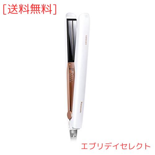 パナソニック ヘアーアイロン ストレート用 ナノケア 海外対応 白 EH-HS0E-W