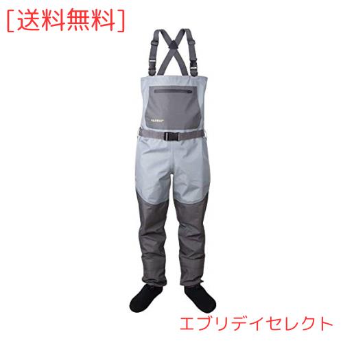チェストハイウェーダー 釣り 防水/通気 渓流/湖/海/サーフ 軽量 胸ポケット付き メンズ レディース 釣り【防水】XXL