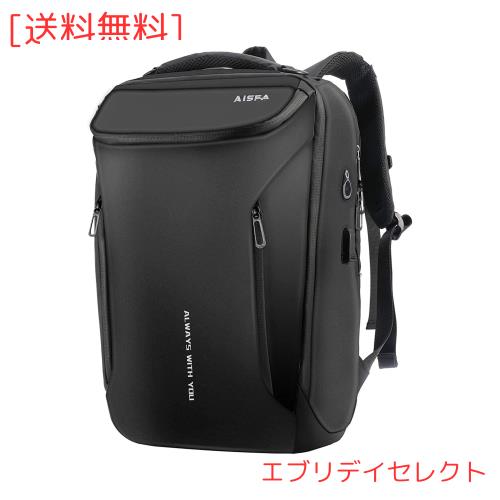 [AISFA] リュックメンズ ビジネスリュック リュックサック 17インチ PC ビジネス バックパック ラップトップバック bag大容量 USB充電機